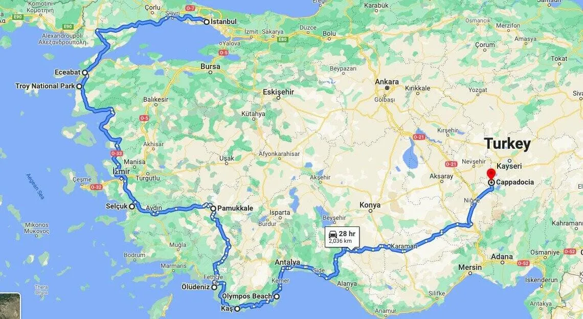 The Best Turkey Road Trip Itinerary: Istanbul to Cappadocia – Wandering ...